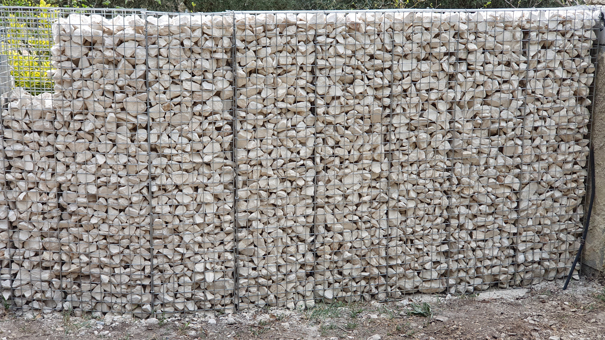 Pierre à gabion - Murs et clôtures en Vaucluse - DLG NEGOCE